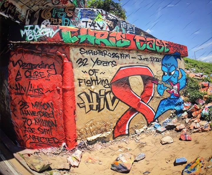 In loving memory of Chris Case, 32 years of fighting and demanding a c ...