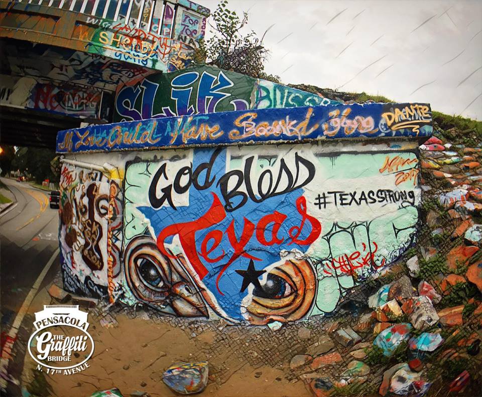 God Bless Texas – The Graffiti Bridge