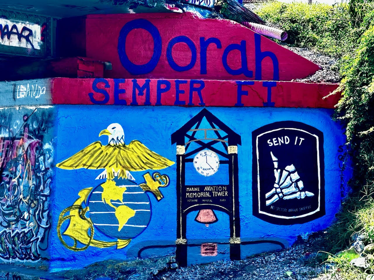 Oorah Semper FI ~ Art and Heritage Unite: Marine Aviation Tower Pensac ...