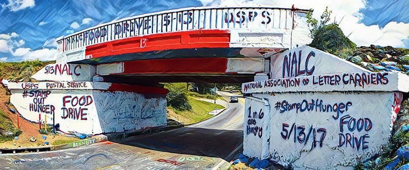 USPS #Stampouthunger Food Drive – The Graffiti Bridge