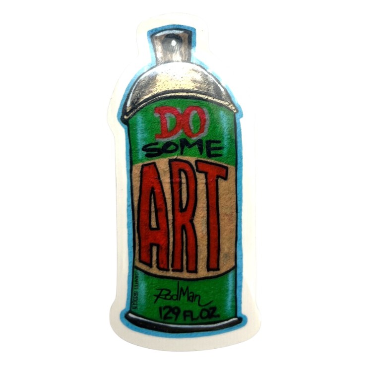 Do Some Art Spray Paint Can Sticker – The Graffiti Bridge