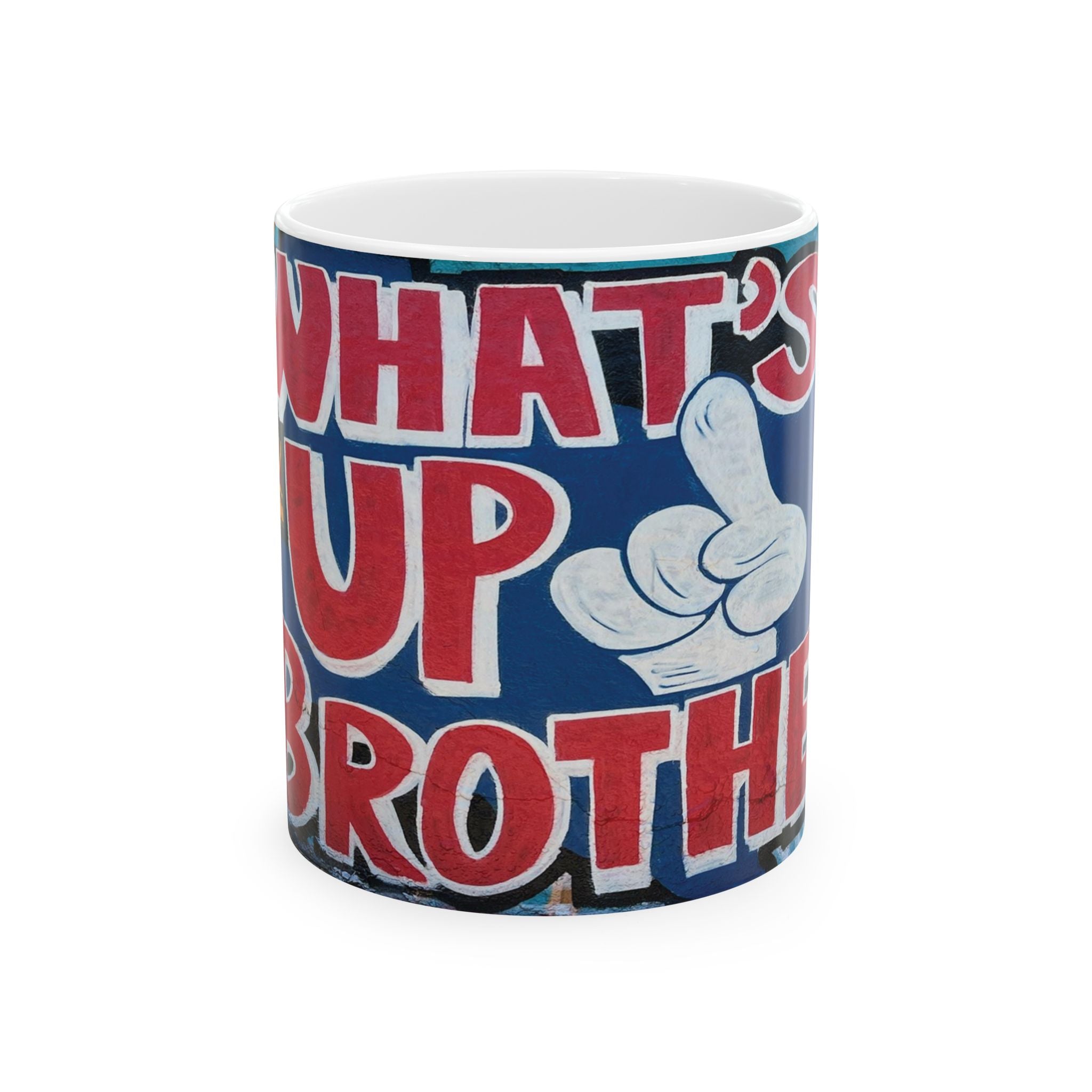 What's Up Brother - Mug – The Graffiti Bridge