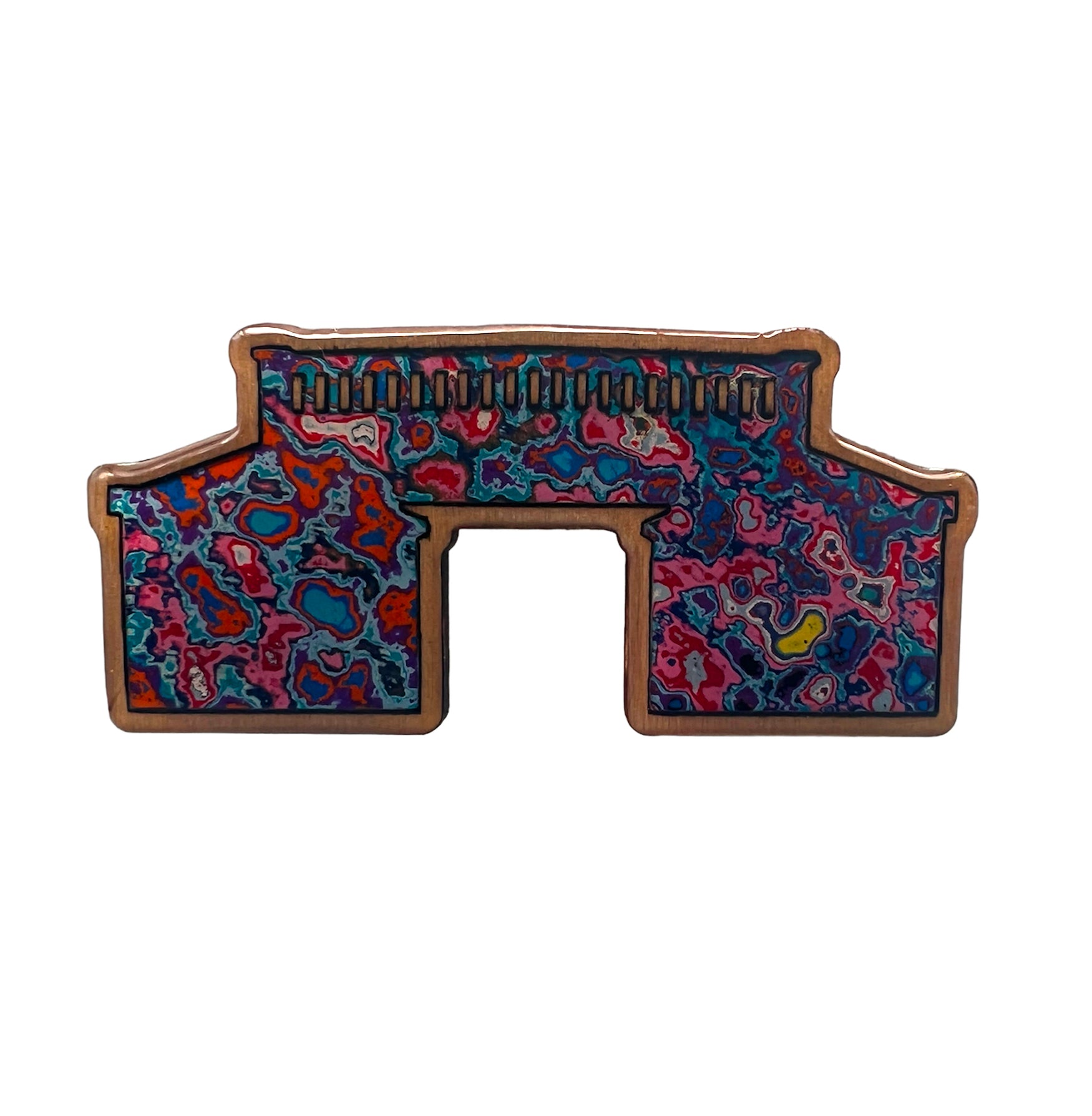 The Graffiti Bridge Silhouette (Magnet)